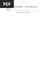 Office 2019 Learning Book | PDF | Microsoft Word | Software