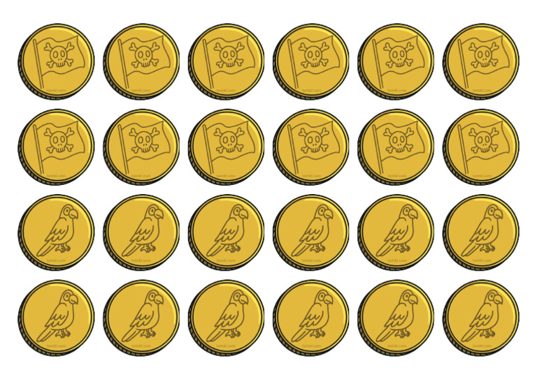 T T 421 Pirate Doubloons Ver 1 | PDF