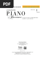 Piano Adventure Primer Level Lesson Book | PDF