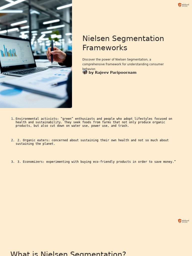 Understanding Nielsen Segmentation | PDF | Market Segmentation ...