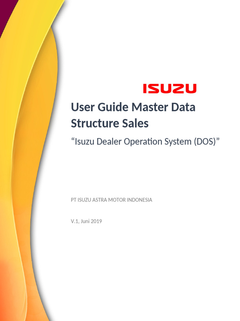 MD-SP-07 Master Data Structure Sales | PDF