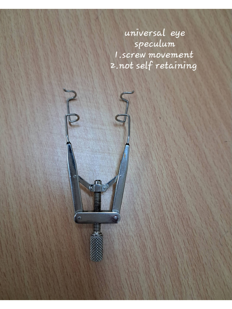 Ophthalmology Instruments | PDF