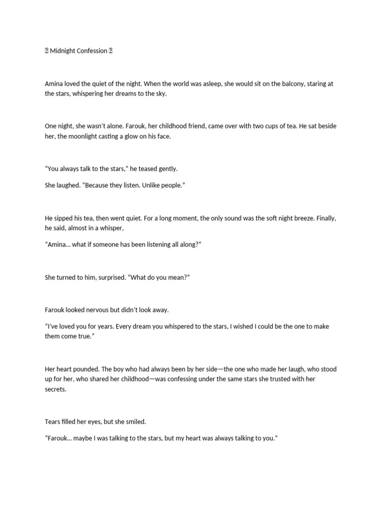 Midnight Confession | PDF