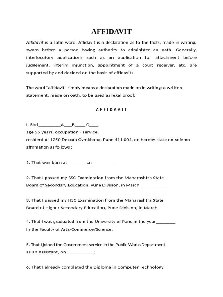 Affidavit 2 Affidavits Miscellaneous 359 | PDF