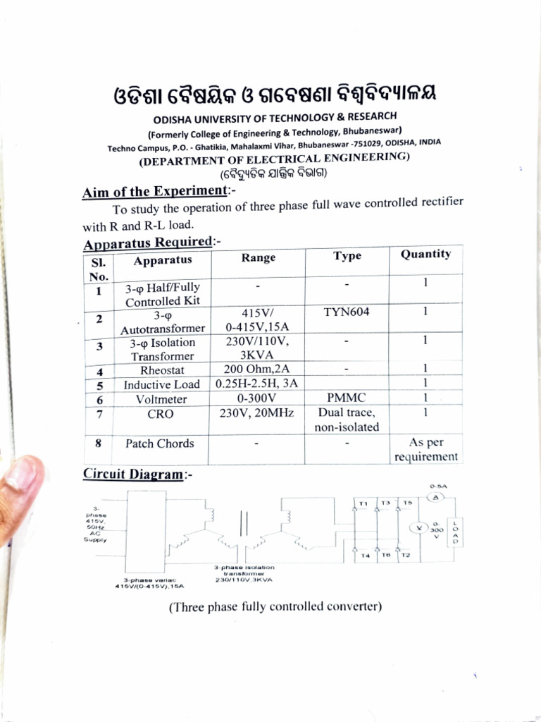 PE Cycle 2 Exp 1 | PDF | Power (Physics) | Power Electronics