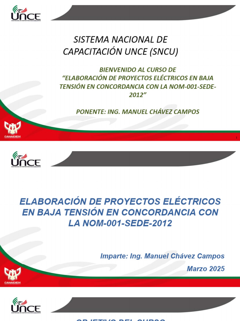 Curso - Proyectos Unce + Motores (07!04!25) | PDF | Ingenieria ...