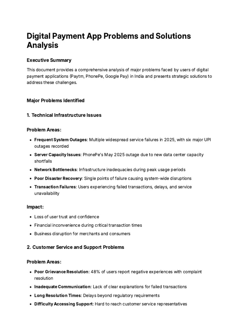 Digital Payment App Challenges in India | PDF | Computer Security ...