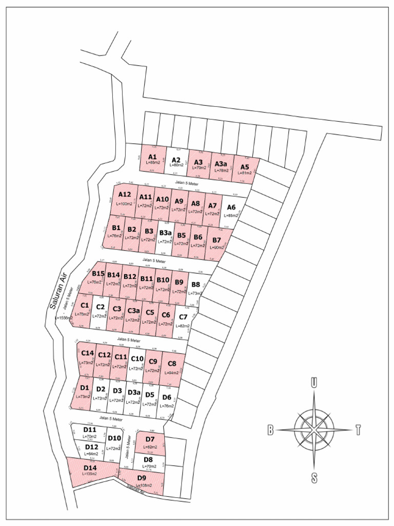 Blok Plan Final DJR Tanah Bang Fix - Update-1 | PDF