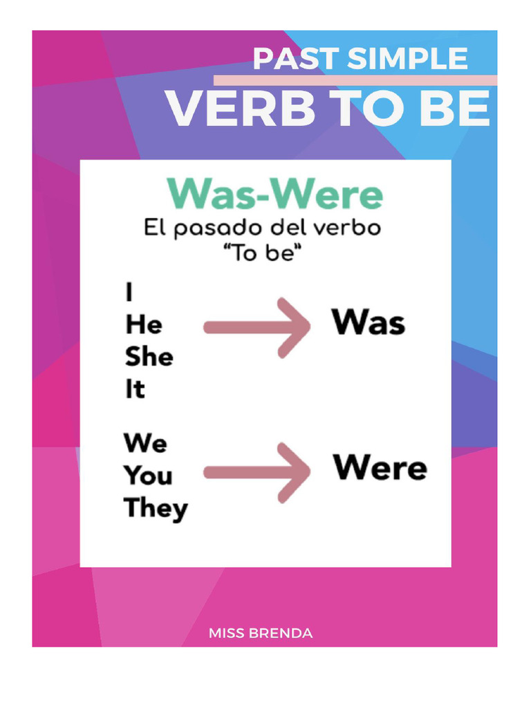 Waswere Past Simple | PDF