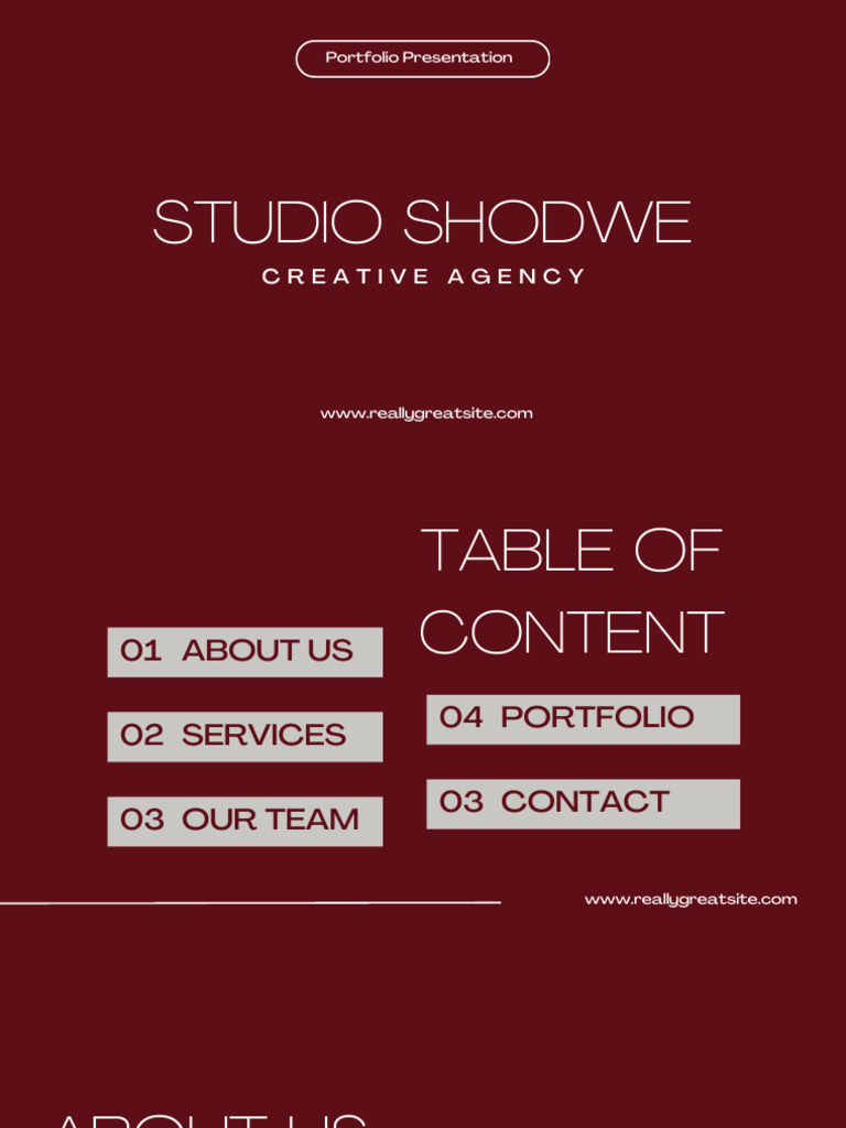 Studio Shodwe Portfolio Overview | PDF