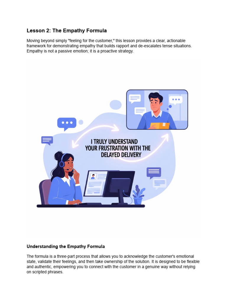 Mastering the Empathy Formula | PDF | Subject (Grammar) | Empathy