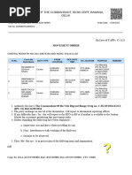 Army Movement Order Template | PDF
