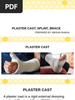 POP Cast Application Procedure Guide | PDF | Injury | Musculoskeletal ...