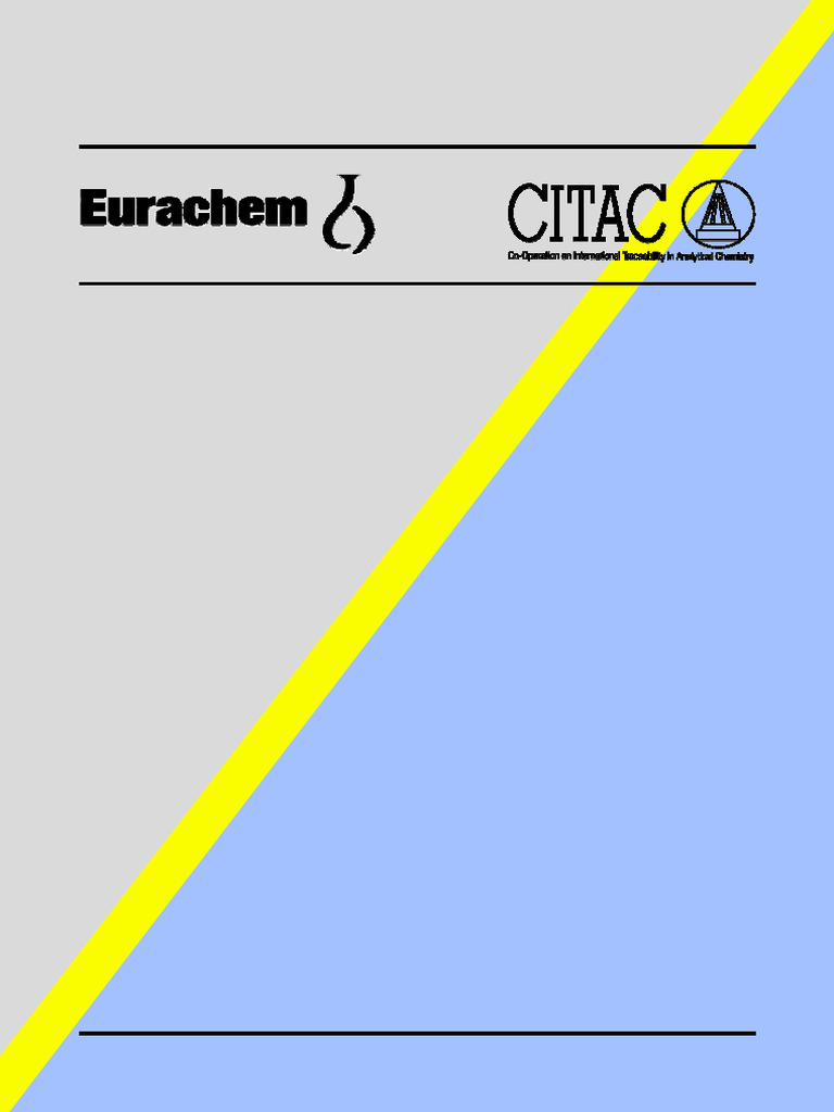 Traceability in Chemical Measurement 2003 | PDF | Mole (Unit) | Calibration