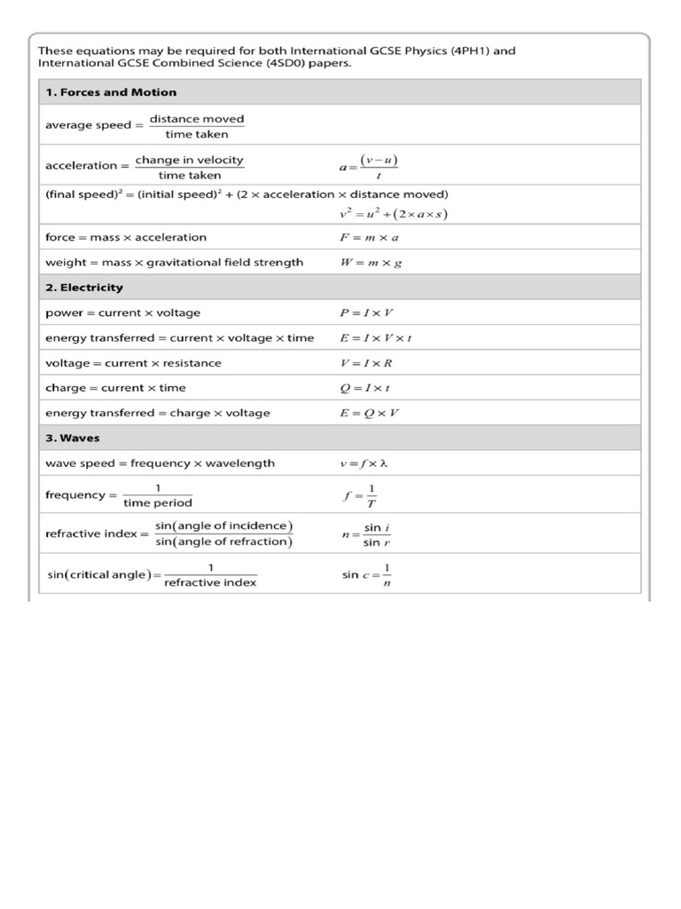 Physics Definitions PDF | PDF