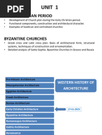 Evolution of Church Architecture | PDF | Church (Building) | Dome