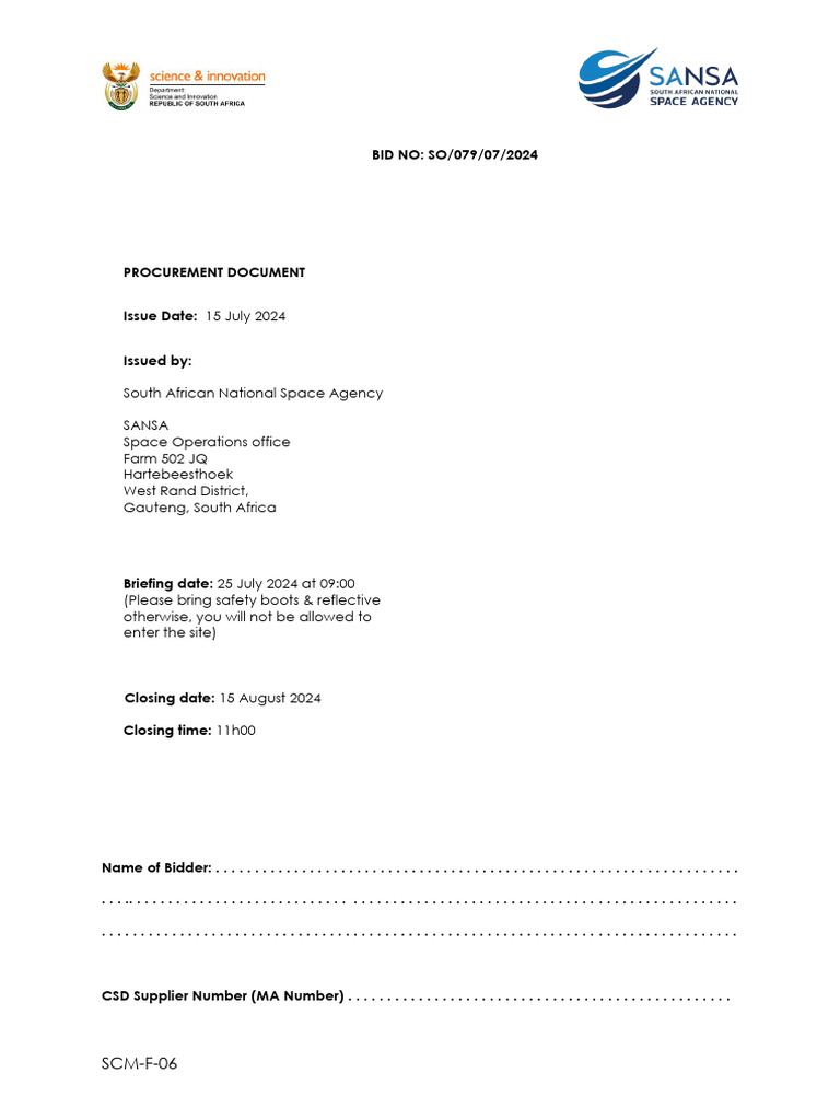 Bid Document-Civil Works Consultants Panel | PDF | Offer And Acceptance ...
