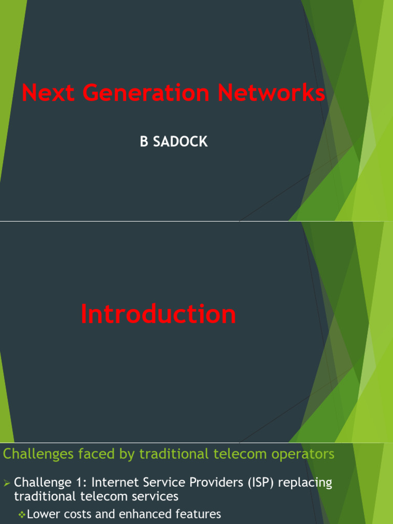 Next Generation Networks | PDF | Business | Computing
