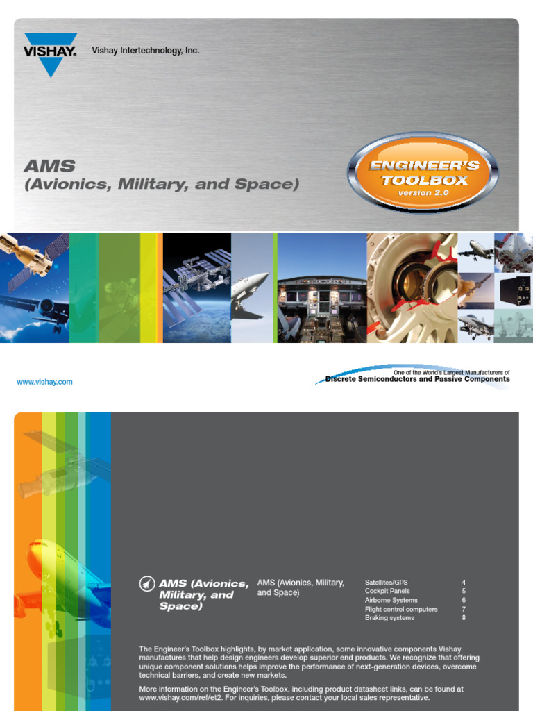 Componentes Aerospace Vishay 49501 | PDF | Resistor | Capacitor