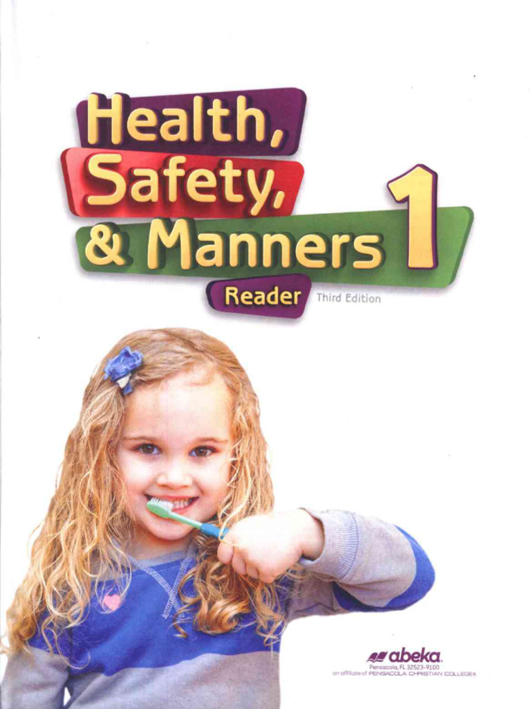 Health Safety & Manners 1 - Abeka Grade 1 3rd Edition Science Health ...