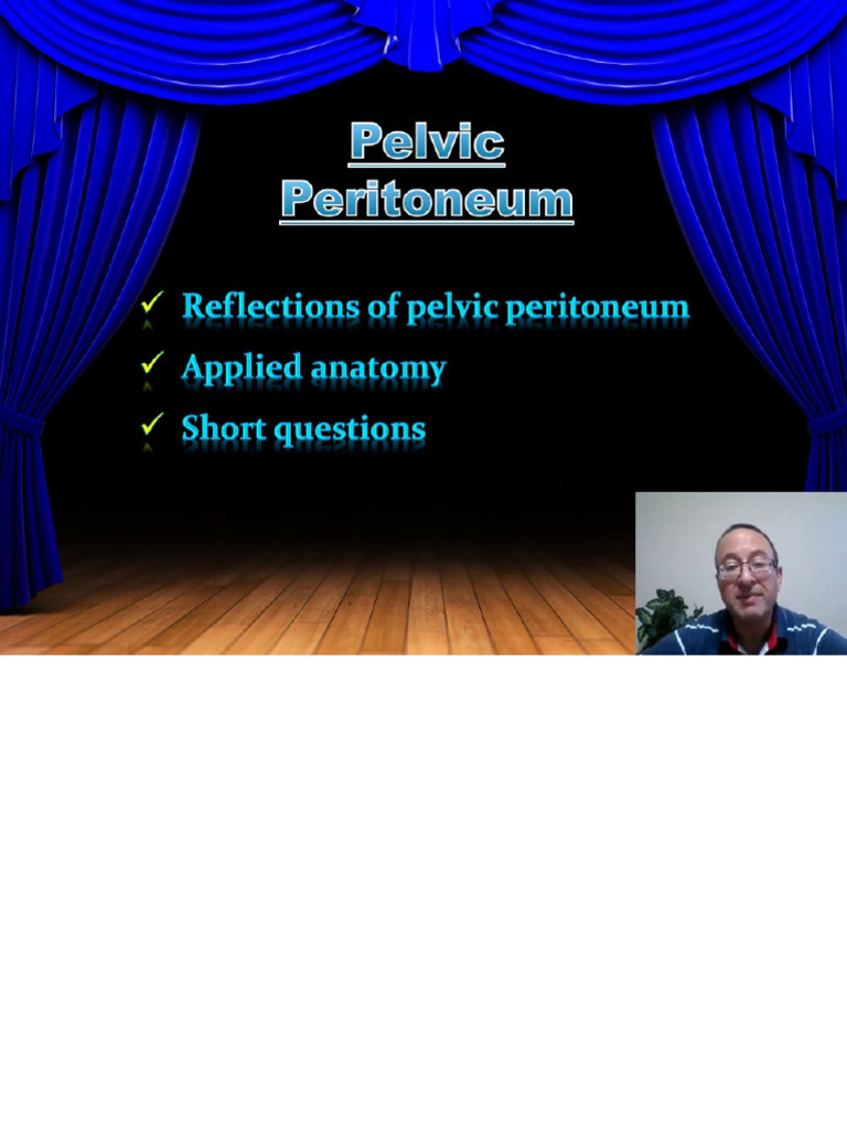 1 - Pelvic Peritoneum | PDF