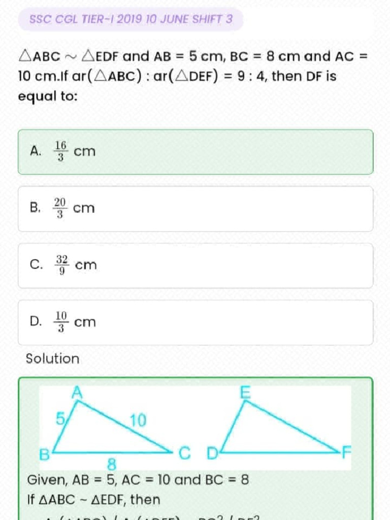 Geometry - Congruence & Similarity 1 | PDF