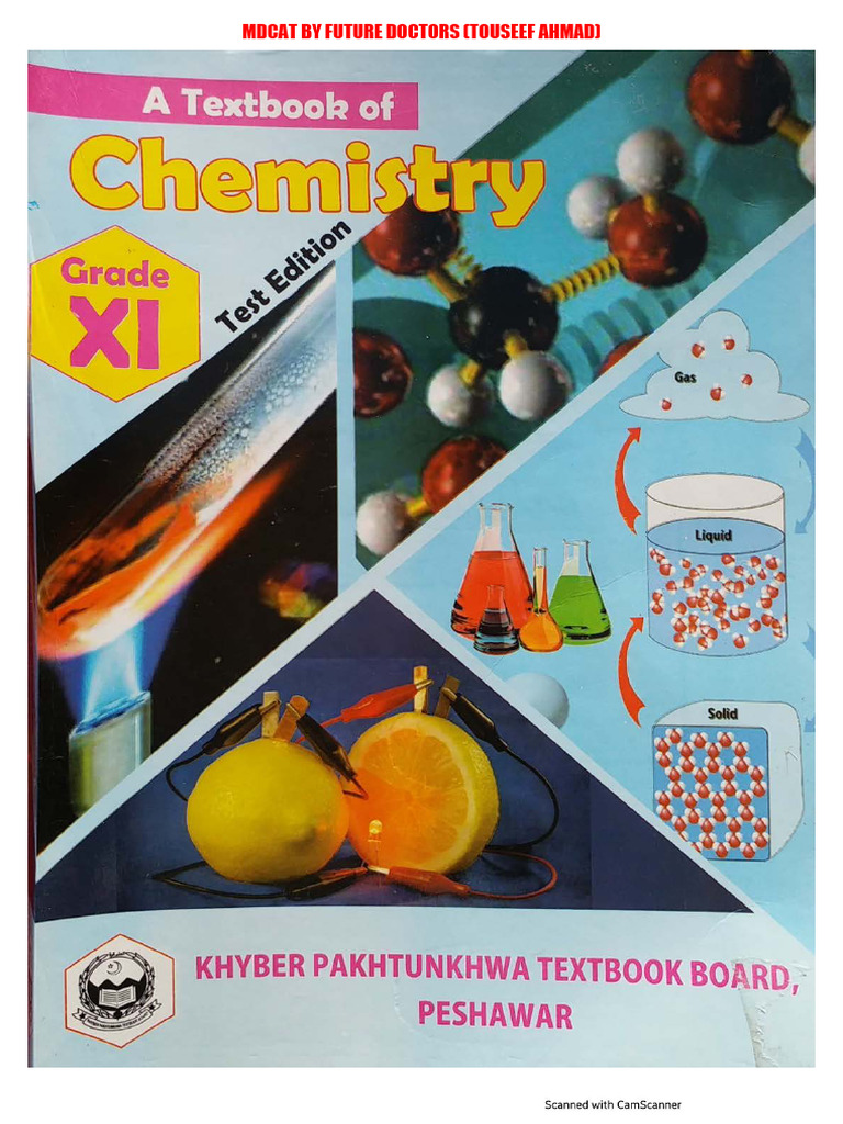 1st Year Chemistry KPK Board 2020 New Edition - Mdcat by Future Doctors-Touseef Ahmad | PDF