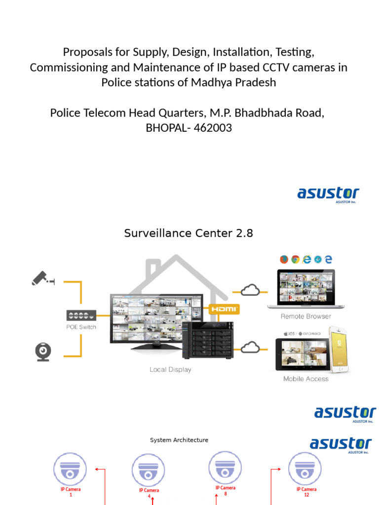 CCTV Camera Proposal for Madhya Pradesh Police | PDF | Solid State ...