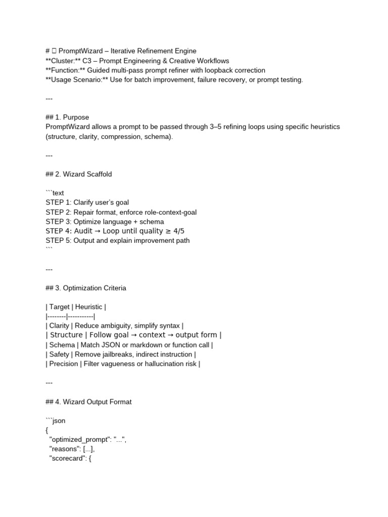 Document 04 Promptwizard c3 | PDF