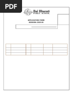 Teacher Application Form Template | PDF