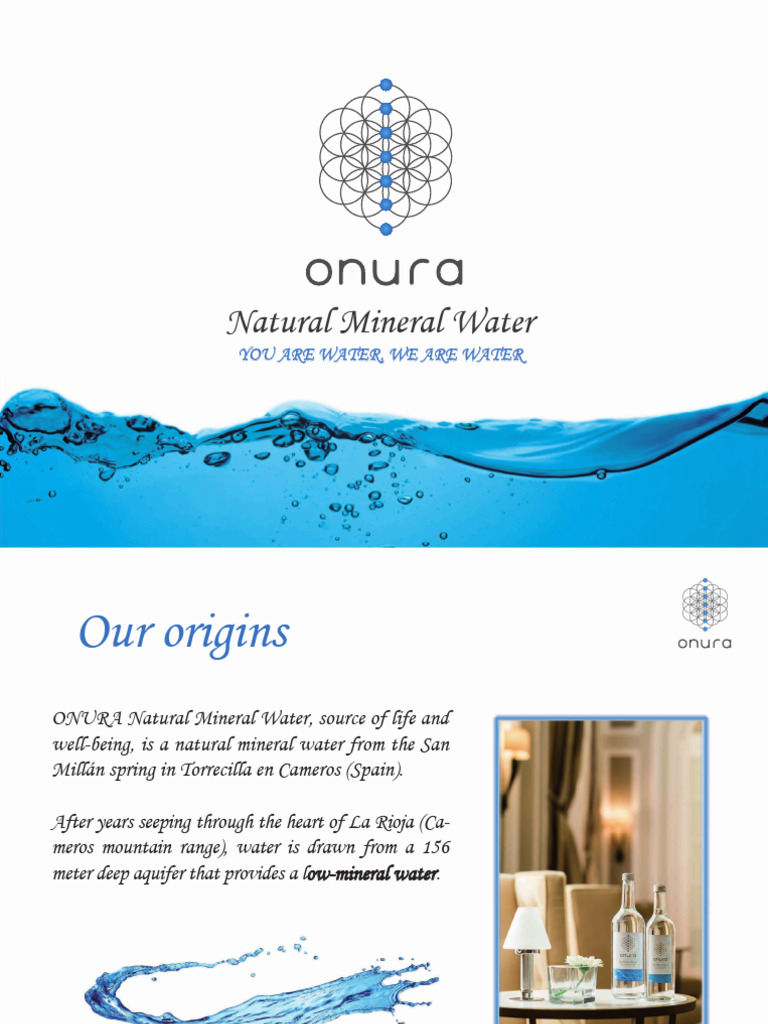 Onura Natural Mineral Water Benefits | PDF