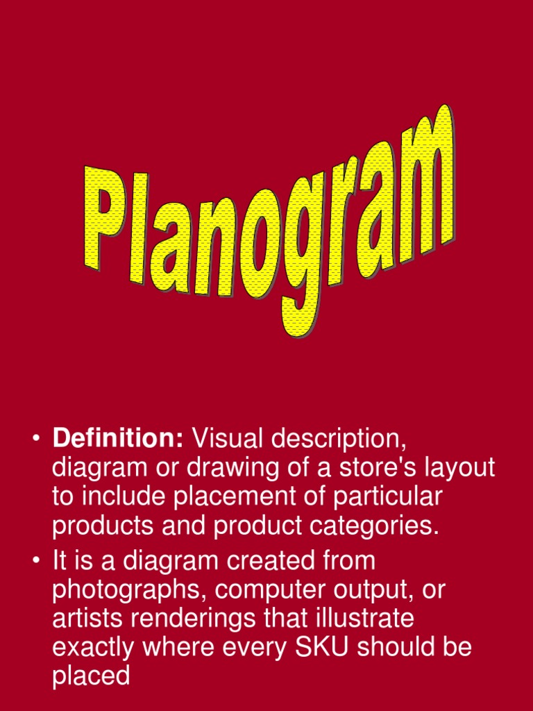 Planogram | PDF | Retail | Industries