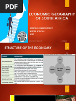 Grade12 Economic Geography Notes | PDF