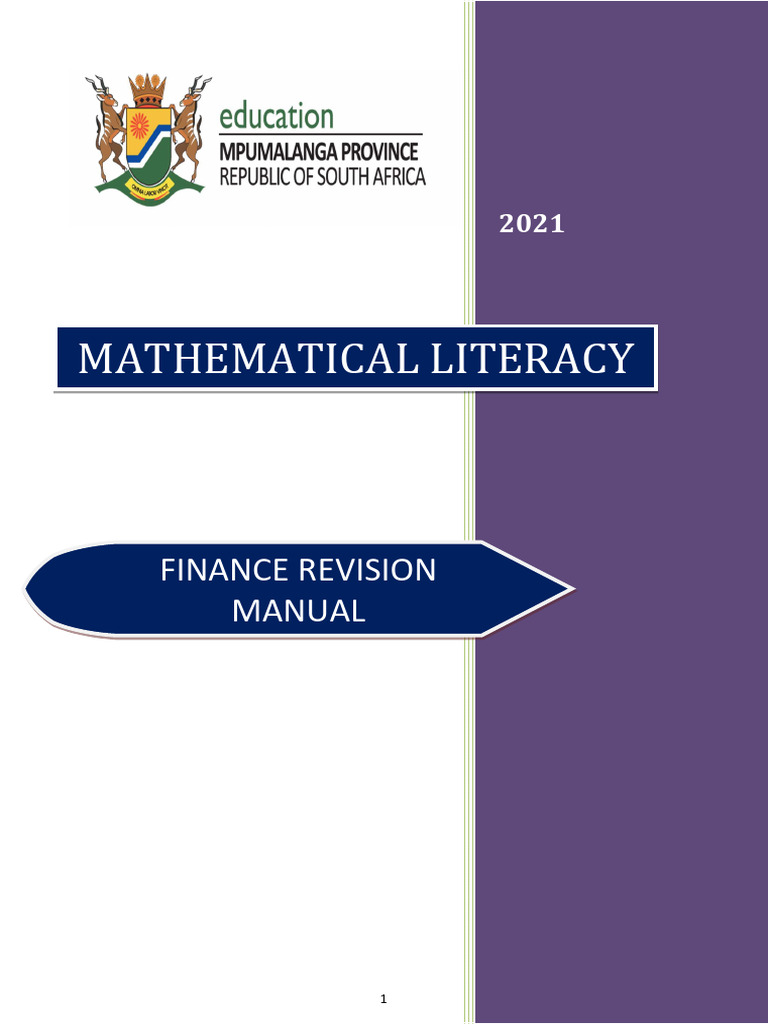 Finance Revision Manual 2021 | PDF | Taxes | Interest
