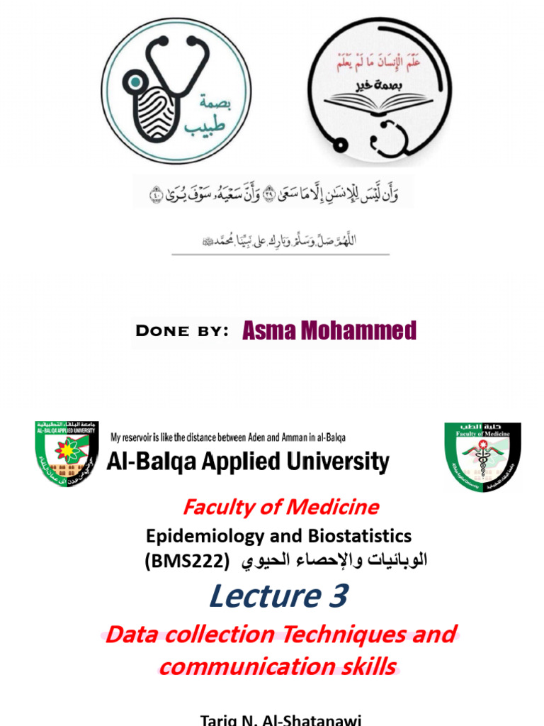 Asma Mohammed: Done by | PDF