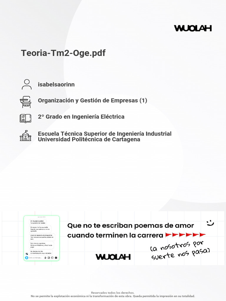 Wuolah Free Teoria Tm2 Oge | PDF