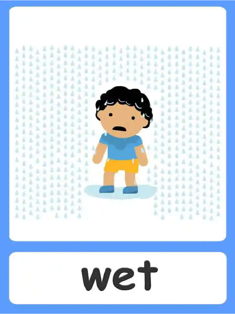 Flashcards Grade 1 Unit 4 | PDF