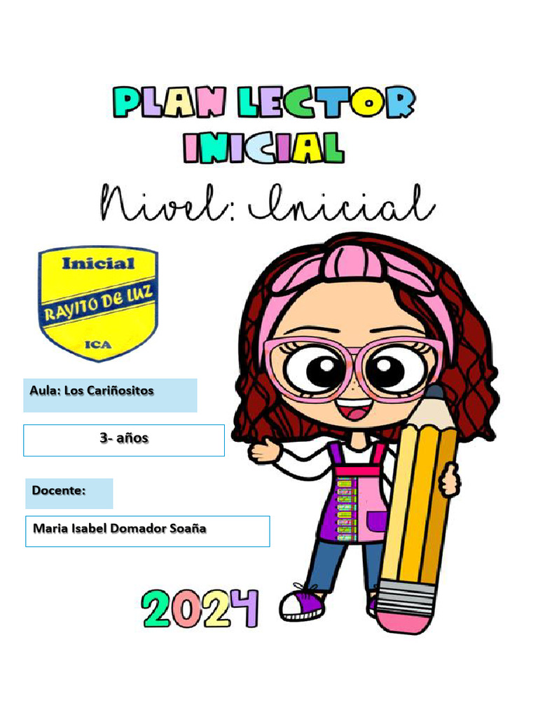 Plan Lector Nivel Inicial 2024 | PDF | Educación de la primera infancia ...