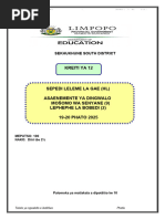 Lesson Plan Sepedi | PDF