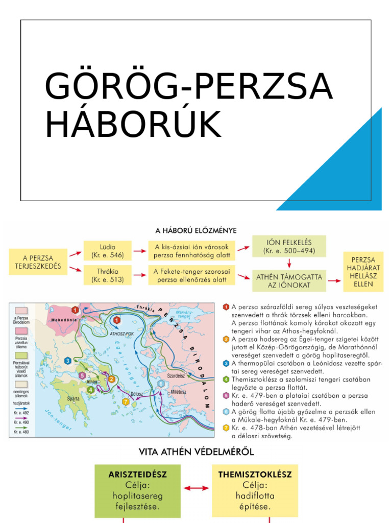 Görög-Perzsa Háborúk | PDF