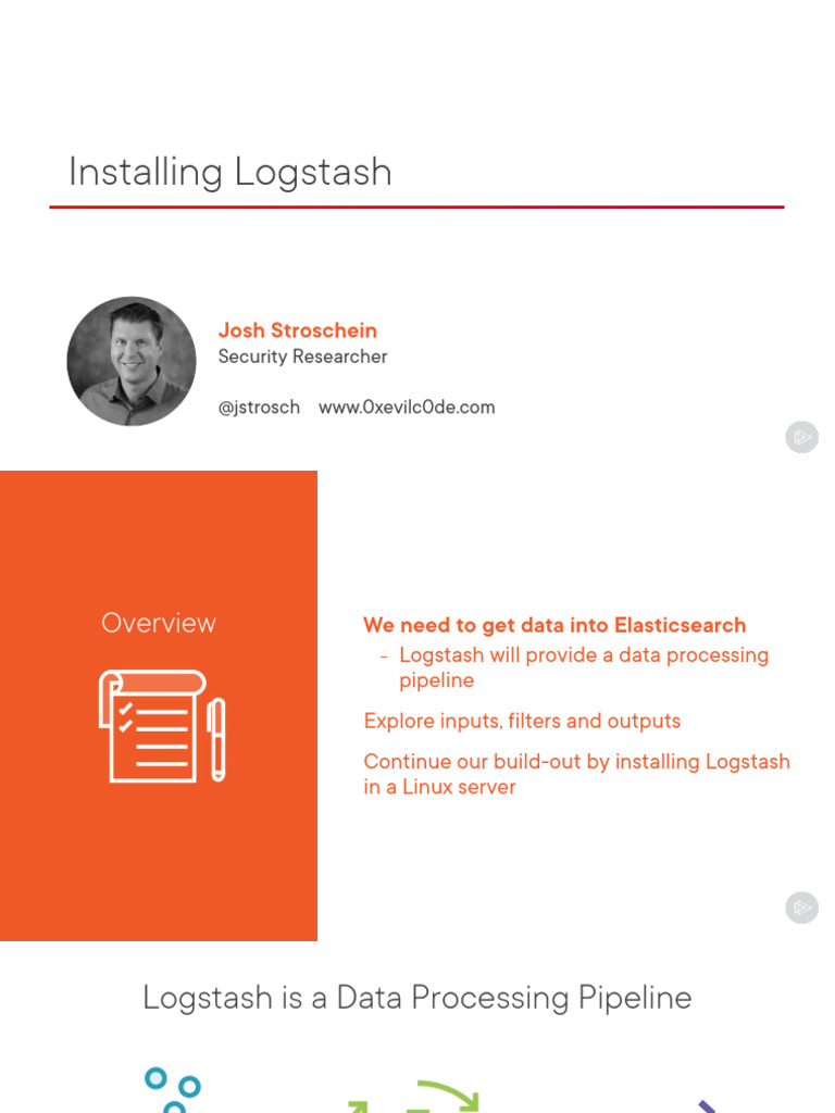 Installing Logstash Slides | PDF