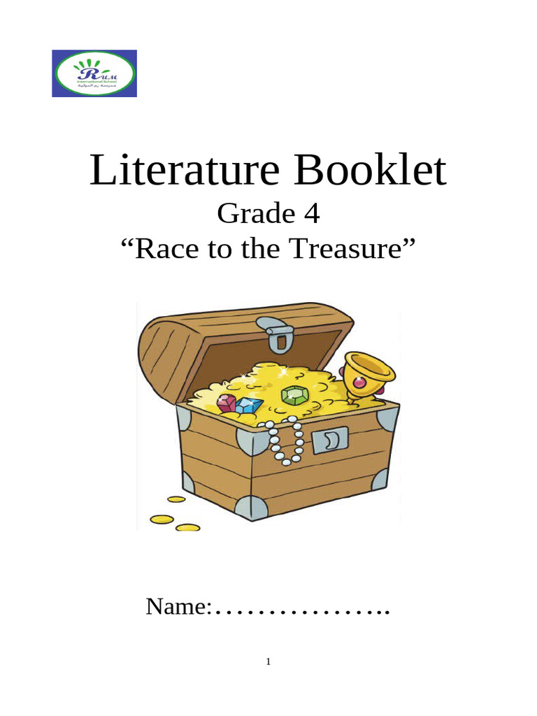 Literature Booklet Race To The Treasure | PDF | Morphology | Languages