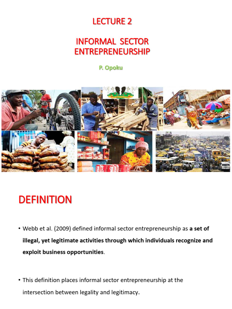 Lecture 2 - Entrepreneurship - 2025 | PDF | Entrepreneurship | Poverty