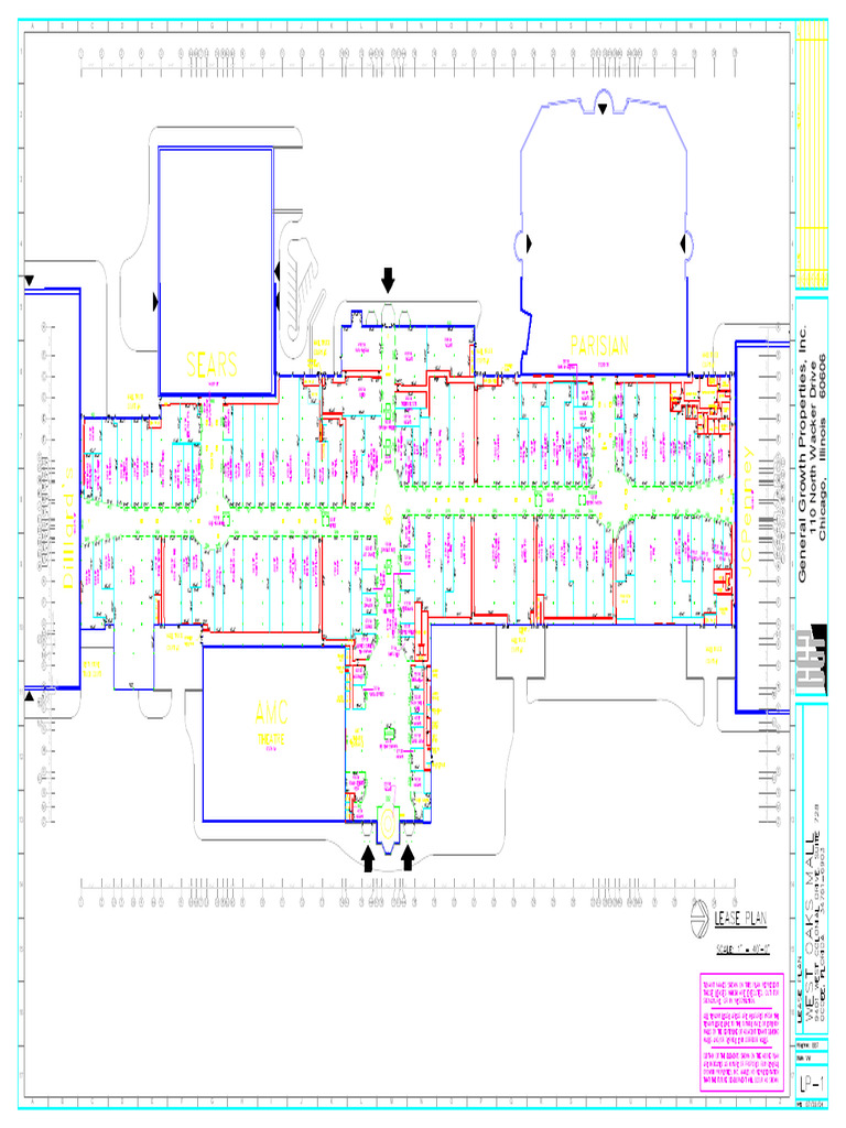 West Oaks Mall Lease Plan Leasing Plan (2004) | PDF | Companies Of The ...