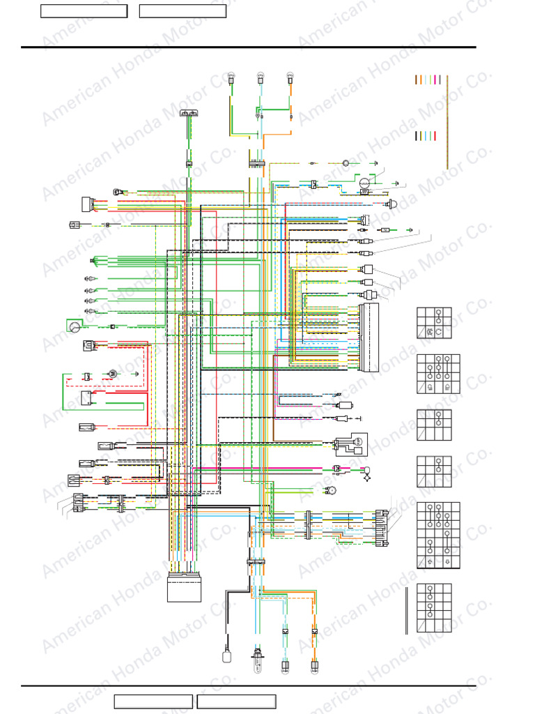 Honda Grom Wiring Harness Diagram