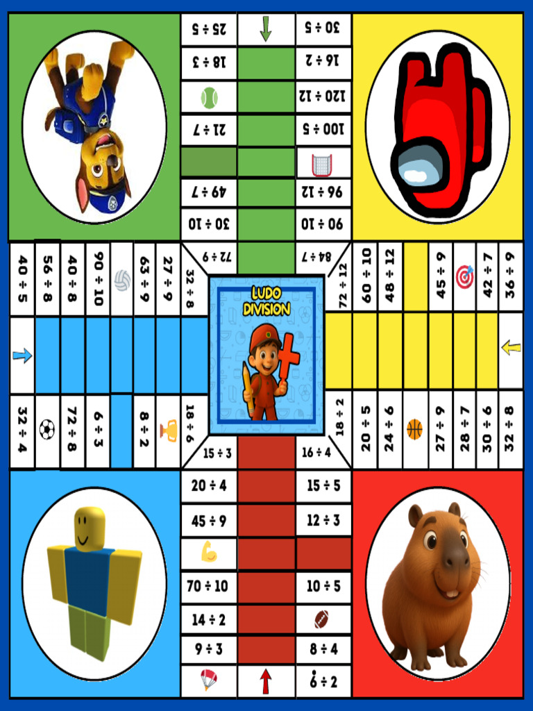 Reglas del Ludo Matemático | PDF | Juegos de mesa | Juegos de habilidad ...