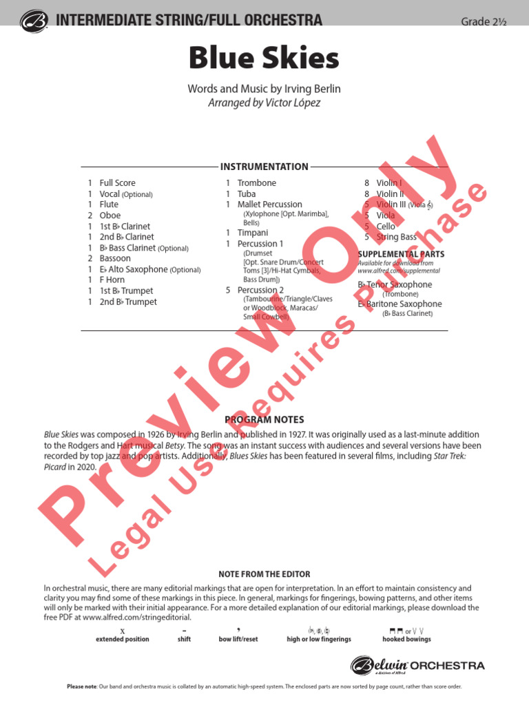 Blue Sky | PDF | Drum Kit | Musical Compositions