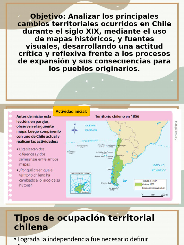 Cambios Territoriales en Chile del Siglo XIX | PDF | Chile | América ...
