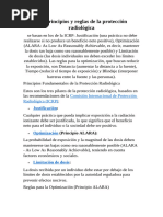 Principio ALARA en Protección Radiológica | PDF | Planificación ...