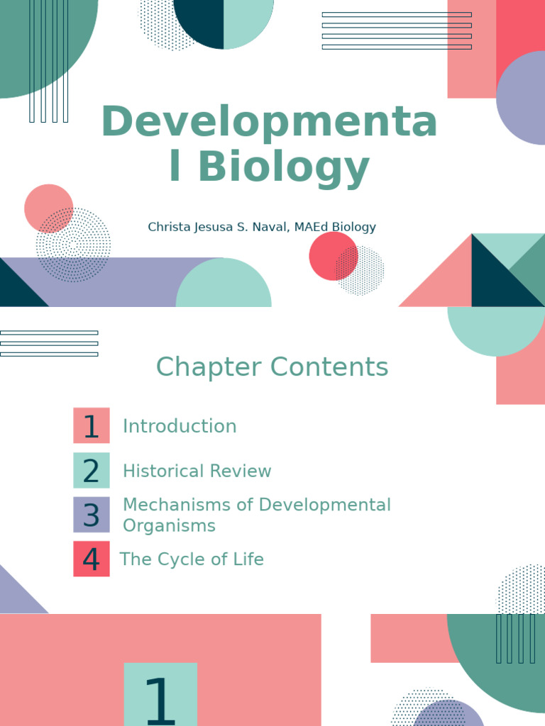 Introduction to Developmental Biology | PDF | Developmental Biology ...